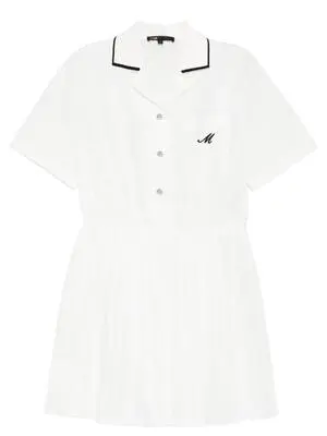 Maje Shirt Dress - White