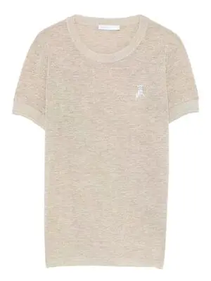 Patrizia Pepe Short-sleeved T-shirt - Neutrals