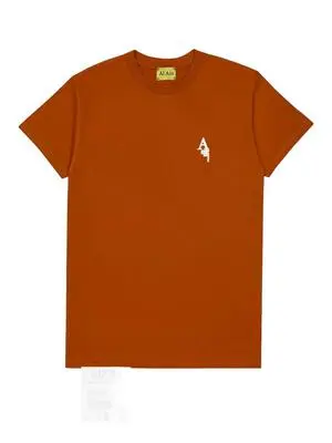 AL AIN Logo-print T-shirt - Orange