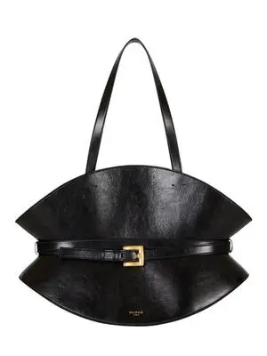 Balmain Shoulder Bag - Black