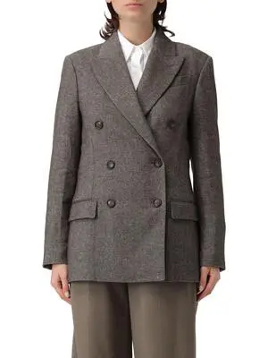 Brunello Cucinelli Double-breasted Jacket - Brown