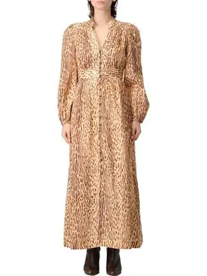 Zimmermann Printed Maxi Dress - Brown