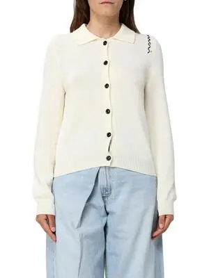 Marni Button-up Knit Sweater - White