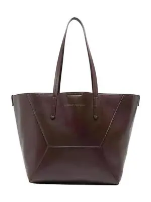 Brunello Cucinelli Leather Tote Bag - Brown