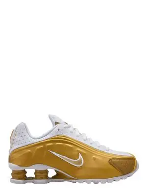 Nike Shox R4 Gs Sneakers - Gold
