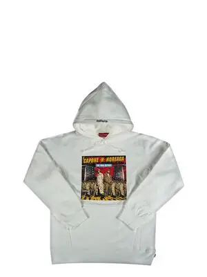 Supreme The War Report Hooded Sweatshirt - White