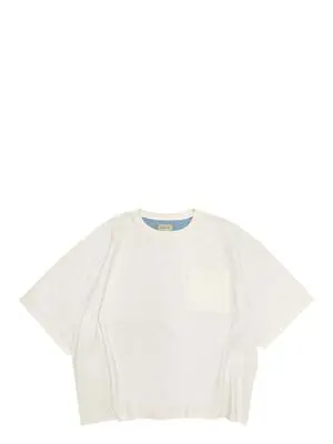 Kapital Jersey Two-tone Big Pocket T-shirt - White