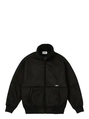 PALACE Sherpa Faux Suede Funnel - Black