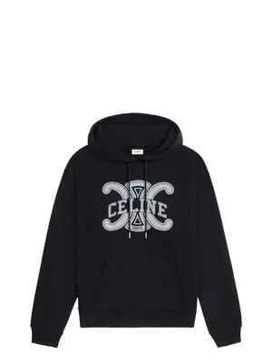 Celine Loose Fit Hoodie - Black