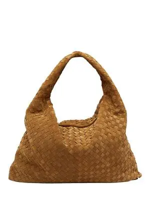 Bottega Veneta Bottega Veneta Large Hop Bag Acorn-muse Brass