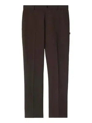 BURBERRY Cotton Regular Trousers