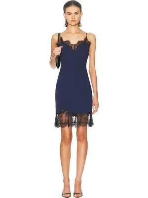 Staud Nadia Mini Dress - Navy