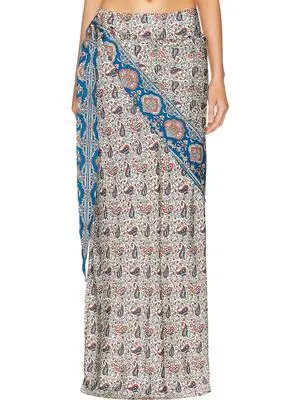 PACO RABANNE Wrap Long Skirt
