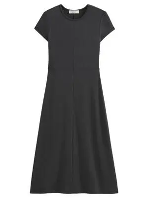 Everlane Midi T-shirt Dress - Black