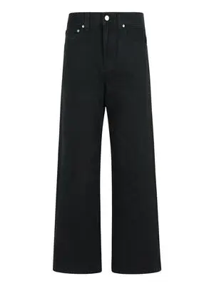 Khaite Bonnie Cotton Jeans - Black