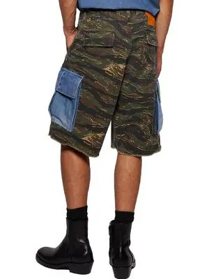 GALLERY DEPT. Warehouse Cargo Short Tiger Camo Green
