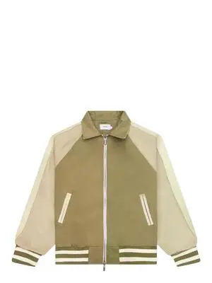 Rhude Logo-appliqué Bomber Jacket - Green
