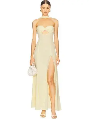 MICHAEL COSTELLO Marie Gown - Baby Yellow