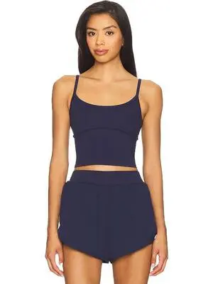 WELLBEING + BEINGWELL Movewell Ripley Tank - Navy