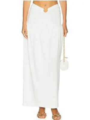 4TH & RECKLESS Nancie Maxi Skirt - White
