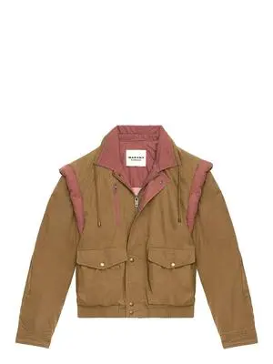 MARANT ETOILE Desha Jacket - Khaki
