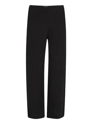 Ulla Johnson Ollie Mid-Rise Straight Leg Pants Noir