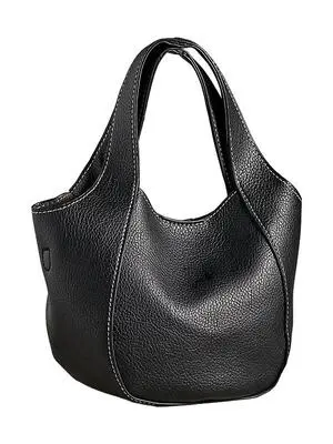 Anthropologie The Sonia Mini Slouchy Tote Bag - Black