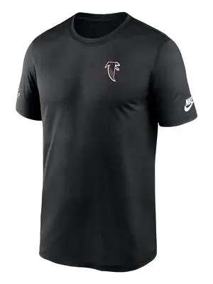Nike Atlanta Falcons Alt Legend Small Logo Dri-fit Nfl T-shirt - Black