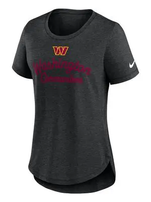 Nike Washington Commanders Script Nfl T-shirt - Black