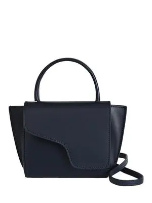 ATP ATELIER Montalcino Leather Mini Handbag - Mirtillo Navy Blue