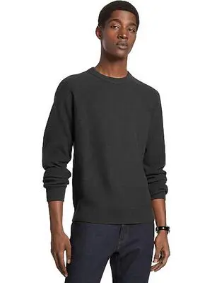 Michael Kors Wool Blend Crewneck Sweater - Black