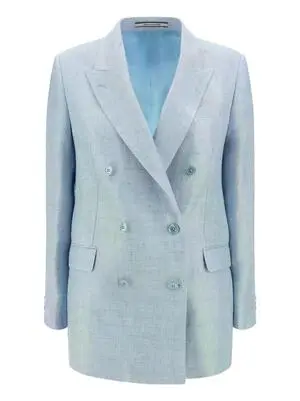 Tagliatore J-jasmine Double-breasted Blazer - Blue