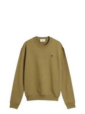 Ami Loopback Light Fleece Adc Sweatshirt - Bronze