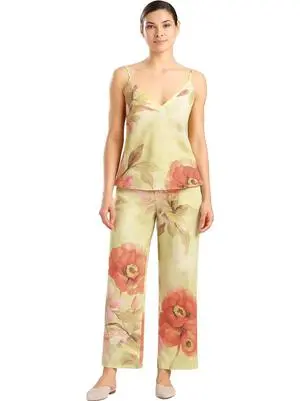 Natori Floral Garden Cami Pj - Gold