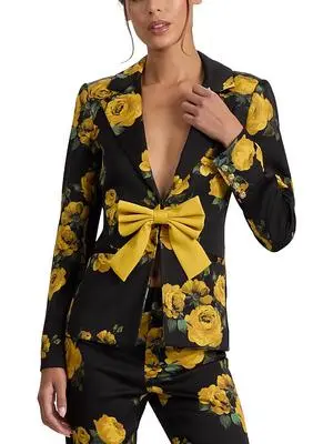 Alice + Olivia Mya Kissing Front Blazer Rosehips