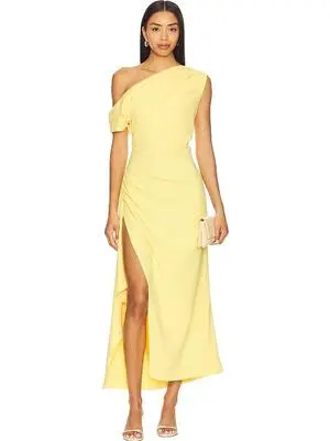 ELLIATT X Gwyenth Midi Dress - Yellow