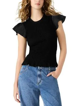Steve Madden Cecilie Top - Black