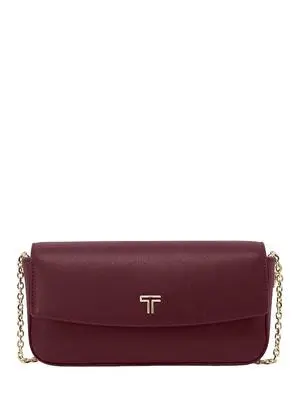 Tumi Convertible Wallet Crossbody - Wine