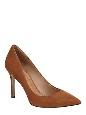 Sam Edelman Hazel Suede Pumps Brown