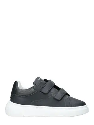 Giorgio Armani Leather Sneakers - Navy