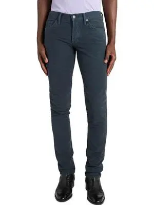 Vince Slim Fit Moleskin Pants - Hb470 Indigo