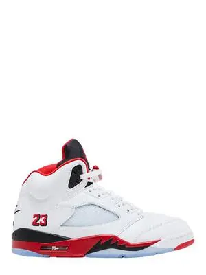 JORDAN 5 Retro 'fire Red' 2025 - White