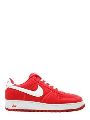 Nike Air Force 1 Canvas Sneakers - Red