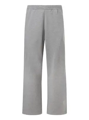 Balenciaga Cotton Jersey Wide-leg Sweatpants - Grey