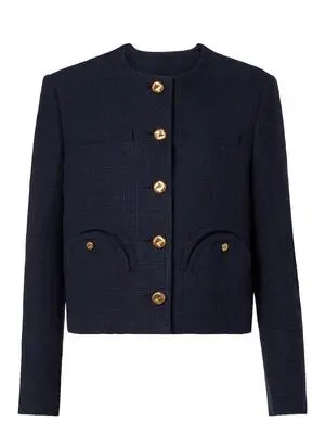 BLAZÉ MILANO Blazé Milano Shamo Cotton-Blend Tweed Jacket