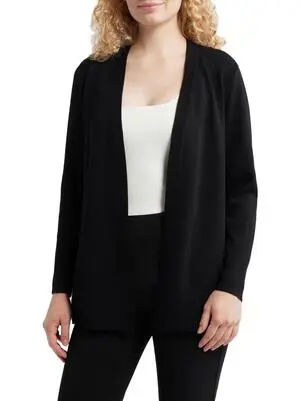 Anne Klein Kissing Front Cardigan - Anne Black