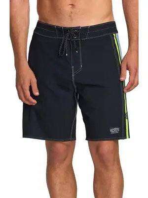 BILLABONG Four-way-stretch Board Shorts - Washed Black