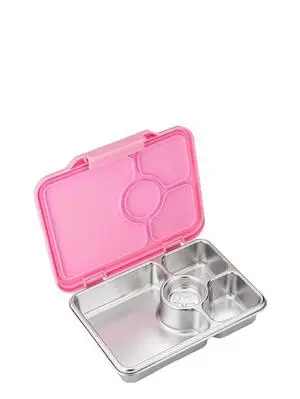 YUMBOX Prêt Stainless Steel Leakproof Bento Lunch Box - Versailles Pink