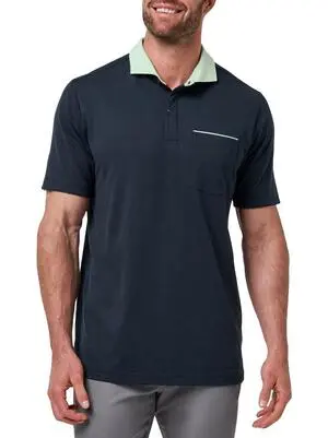 Travis Mathew Fairway To Heaven Polo - Total Eclipse