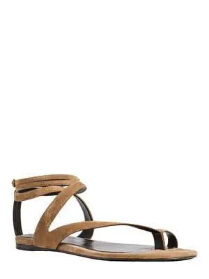 Khaite Aimee Ankle Strap Sandal - 461 Taupe